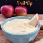 quick easy fruit and dip