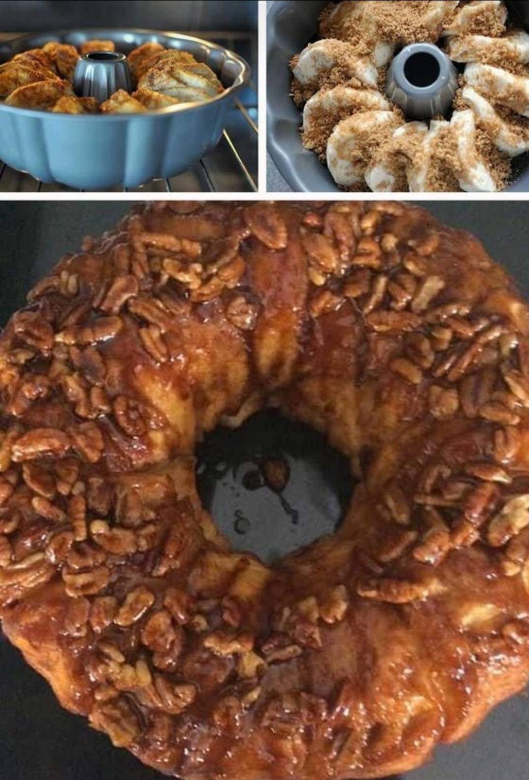 STICKY BISCUIT CINNAMON ROLLS RING! - Just Cook Well